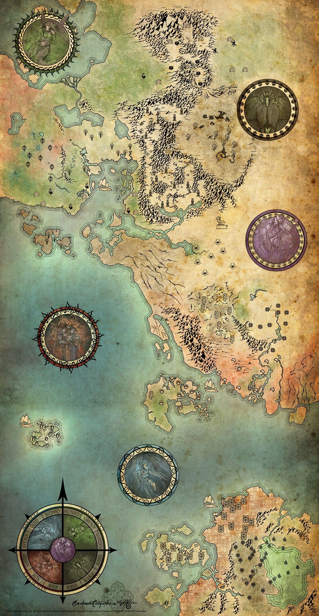 Fantasy Maps, and a Tutorial on how to make your map look like Google ...